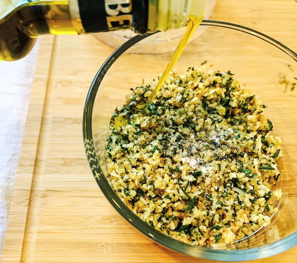 Walnut & Herb Cod au Gratin (Breadcrumb-free / Keto) - Quisine Queen B